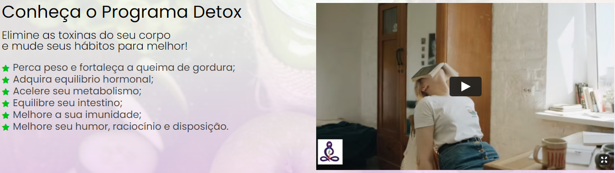 PROGRAMA DETOX DE CORPO E ALMA FUNCIONA?